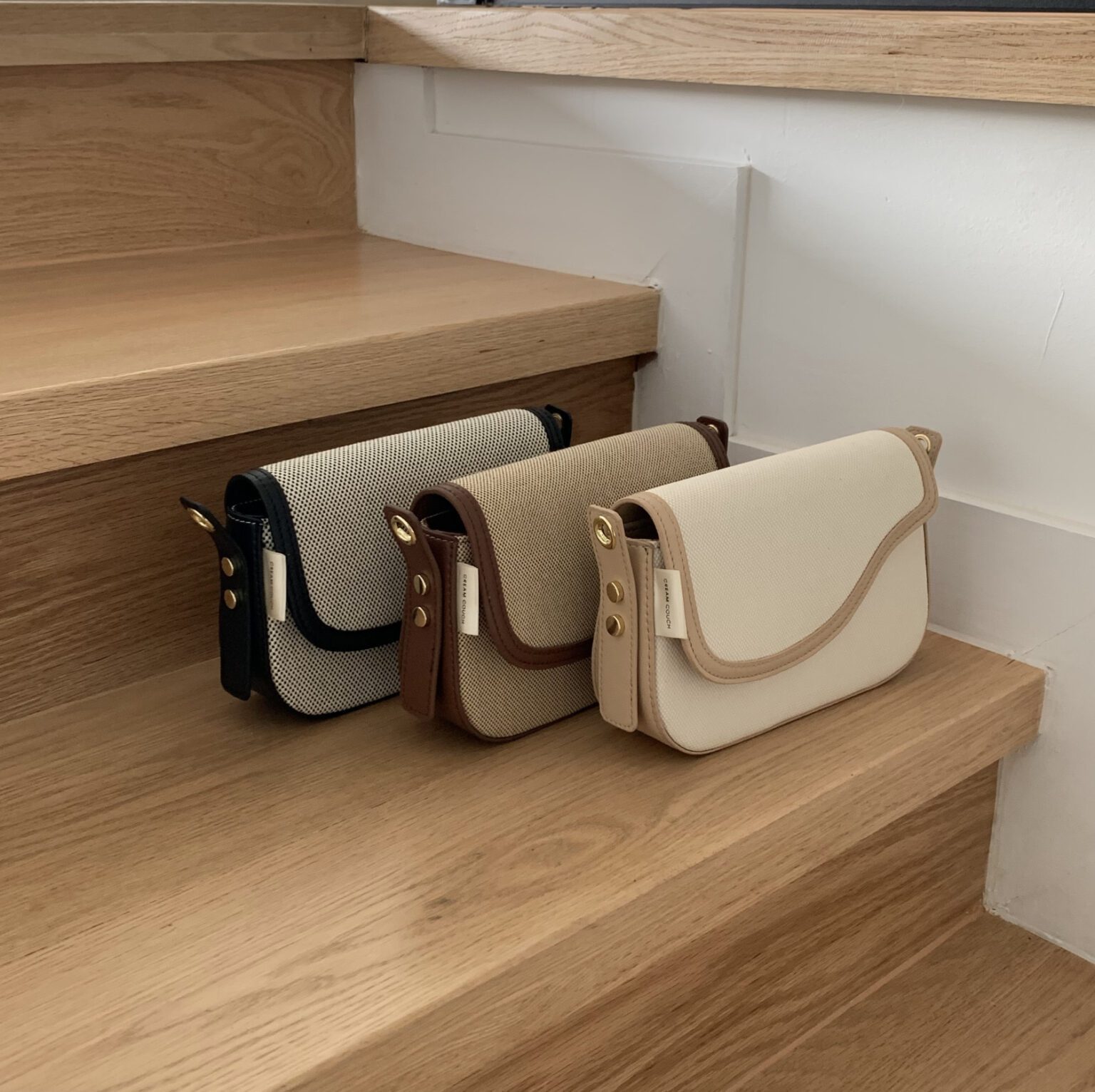 Double Knit Signature Mini – Cream Couch